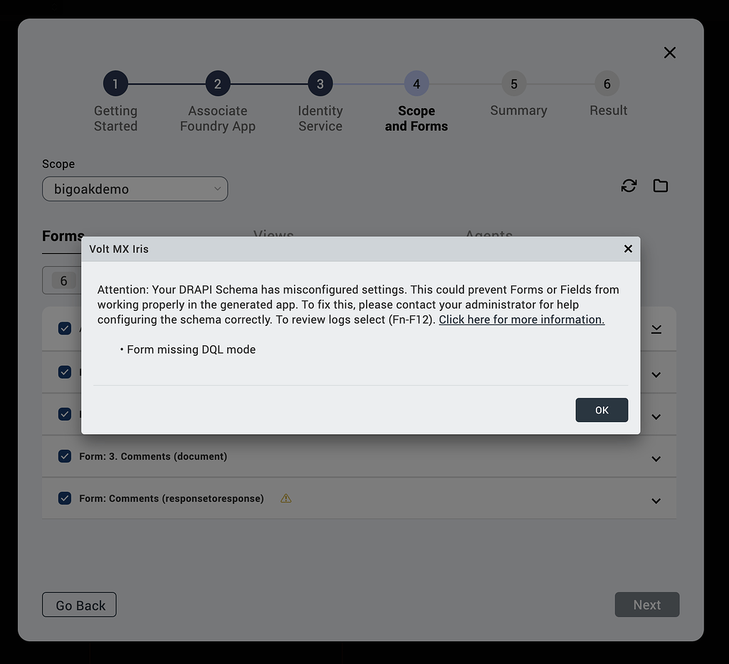 Design Import DRAPI (Domino Rest API) form mode mismatch - Volt MX Go Tips - HCLSoftware Digital ...