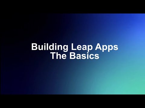 Building HCL Leap apps- The Basics - Blogs - HCLSoftware Digital ...