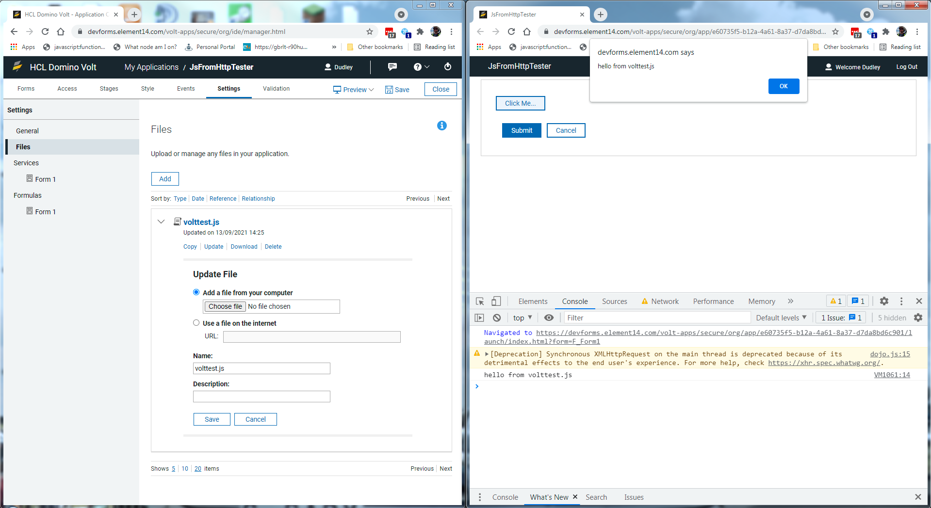 The way javascript is loaded affects visibility of NitroApplication ...