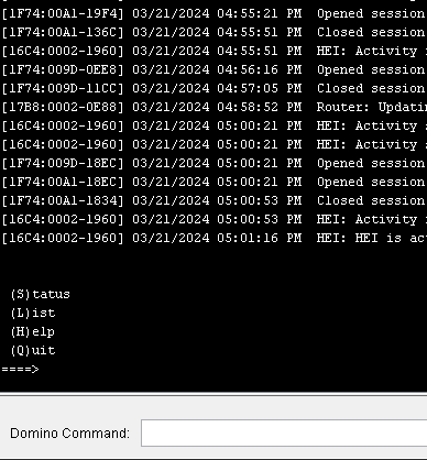 Unable to communicate with HEI control store manager - Domino Forum ...