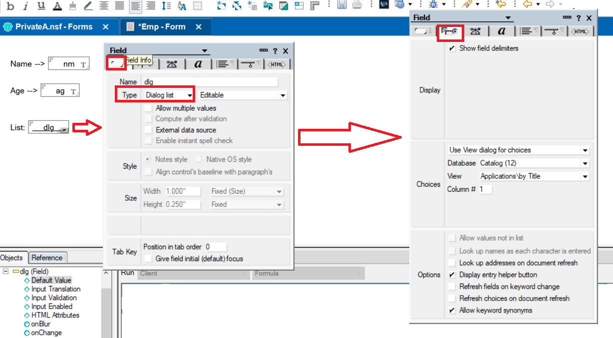 How can I generate a list of databases (NSFs) for selection in a Dialog List field? - Domino ...