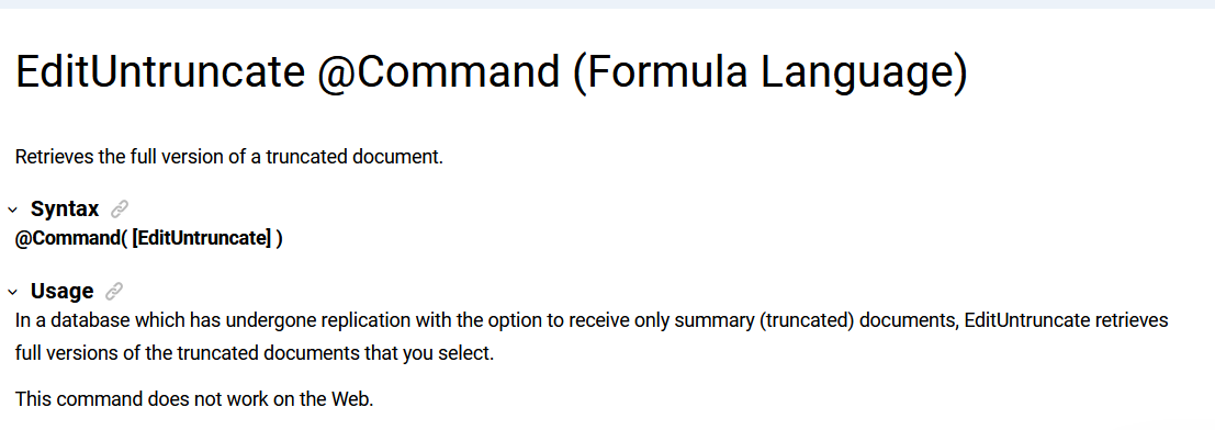 How to solve {truncated} document? - Domino Forum - HCLSoftware Digital ...
