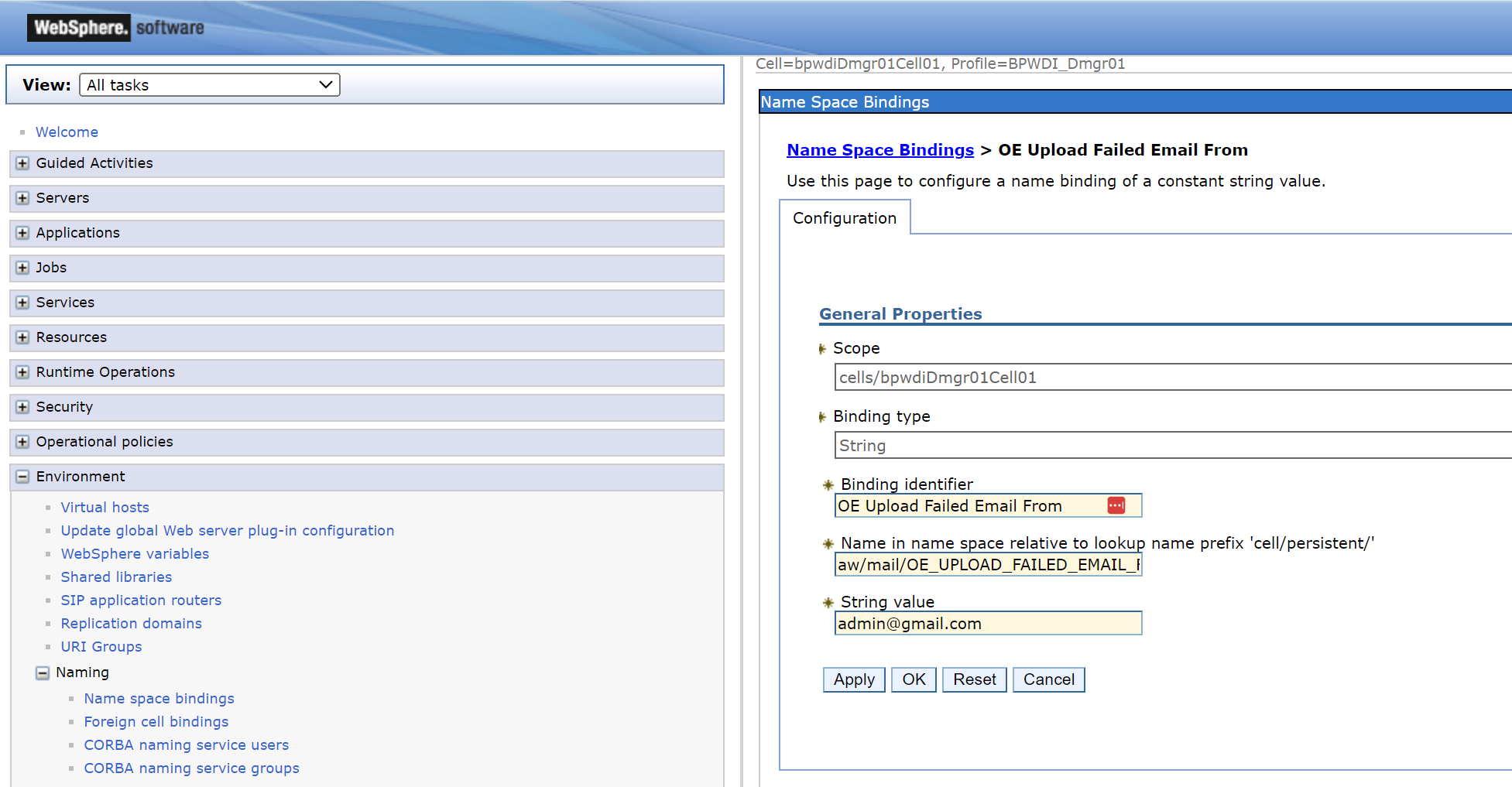 How to set application specific variable - Digital Experience Forum - HCLSoftware Digital ...