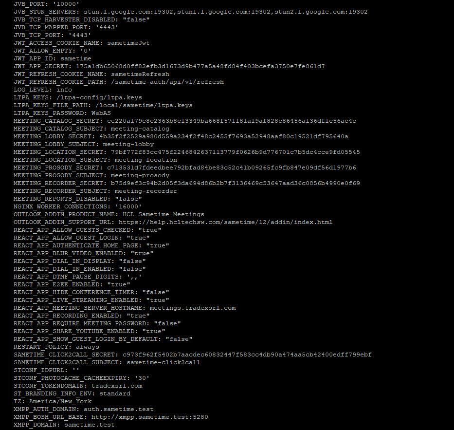 Grafana statistics settings are removed ater restart server - Sametime Forum - HCLSoftware ...